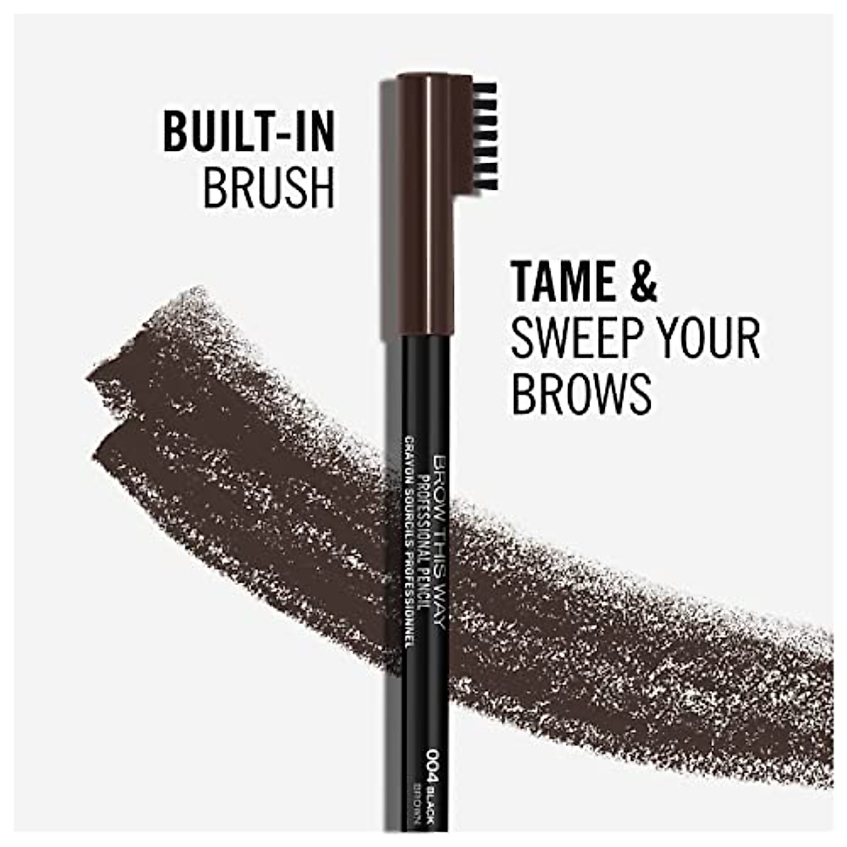Rimmel Professional Eyebrow, Black Brown, 0.05 Ounce (Pack of 1)