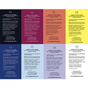 Little Seed Farm - Deodorant Cream Samples, 8 Pack - All Scents