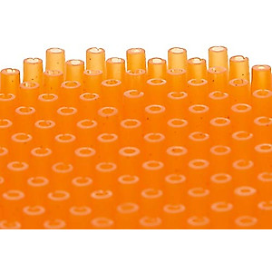 AirWorks AWSFUS231-BX Splash Free Urinal Screen, Citrus Grove, Light 0.22 lb., 8" Height, 6" Width, Orange (Pack of 10)