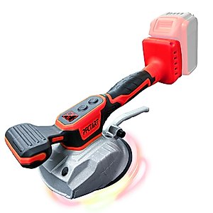 Cordless Tile Vibration Leveling Machine,for Milwaukee 18V Battery, Tile Vibrator Tool with 8 Adjustable Speed & Superior Suction & Digital Display