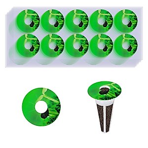 120 PCS Plant Grow Stickers, Grow Baskets Labels, Hydroponic Plant Label for Seedlings Garden Pods Plant Labels for Labeling Plants and Understanding Plant Growth