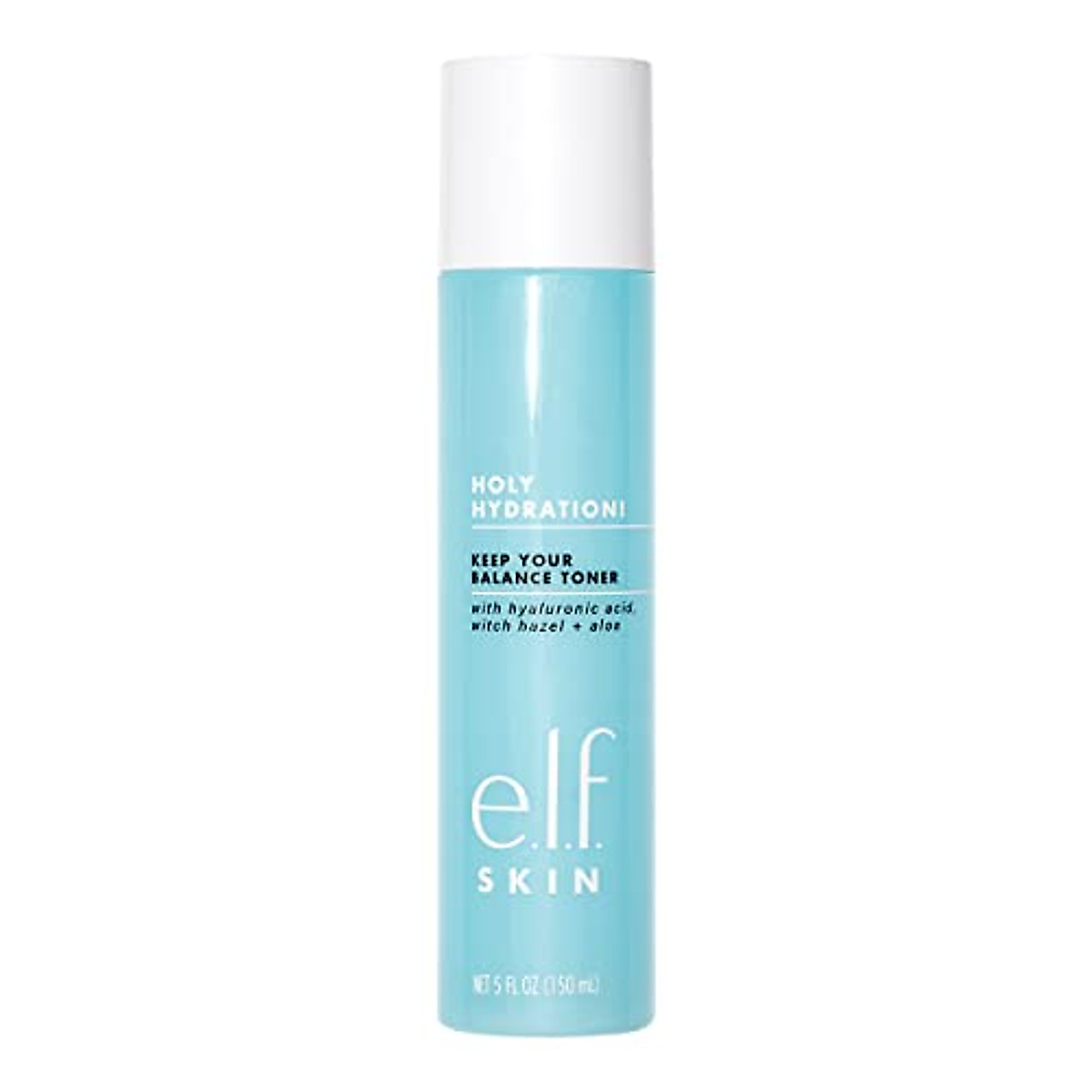 e.l.f, Keep Your Balance Toner, Gentle, Refreshing, Anti-Inflammatory, Removes Makeup & Impurities, Hydrates, Cleanses, Soothes, Infused with Hyaluronic Acid, Witch Hazel and Aloe, 5.07 Fl Oz