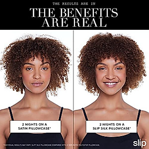 Slip Queen Silk Pillow Cases - 100% Pure 22 Momme Mulberry Silk Pillowcase for Hair and Skin - Queen Size Standard Pillow Case - Anti-Aging, Anti-Bedhead, Anti-Sleep Crease, Rose Gold (20" x 30")