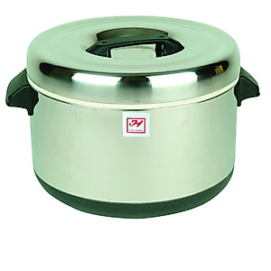 Thunder Group SEJ74000 60-Cup Stainless Steel Insulated Sushi Pot