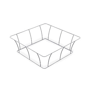 BANNER BUZZ MAKE IT VISIBLE Tapered Square Fabric Hanging Ceiling Banner Sign Single Side Printed Outside for Trade Show Display (12 X 3.5')