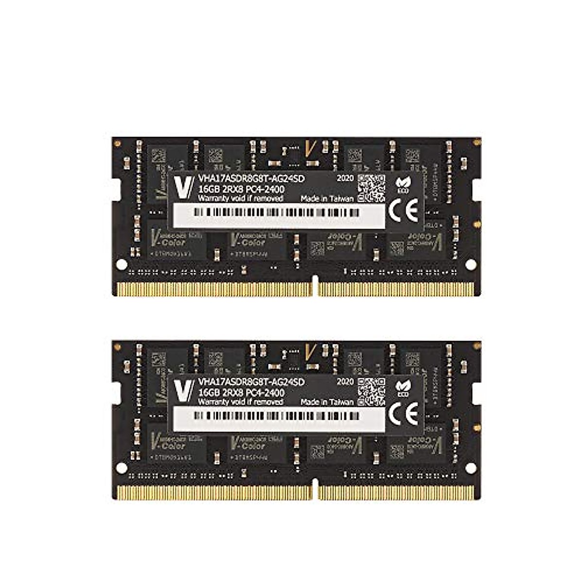 V-Color 32GB(2 x16GB) DDR4 2400MHz for iMac 2017 27-inch w/Retina 5K Display & 21.5-inch w/Retina 4K or Non-Retina Display DDR4 iMac SO-DIMM CL17 1.2V (TN416G24D817K-VC)