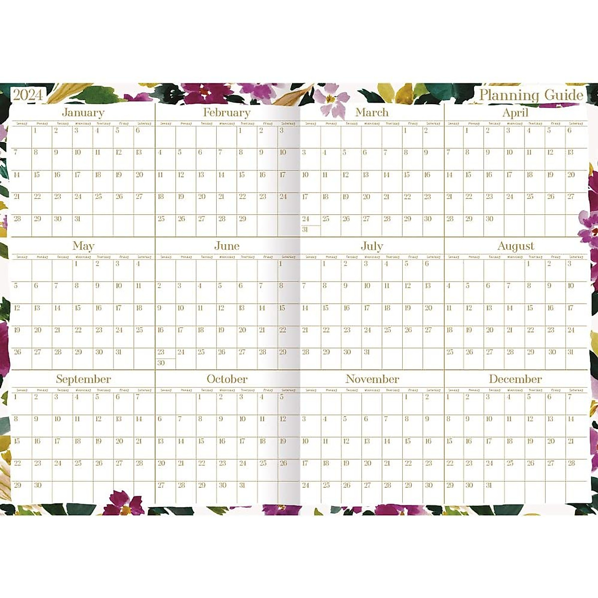 LANG Wild At Heart 2024 Monthly Pocket Planner (24991003188)