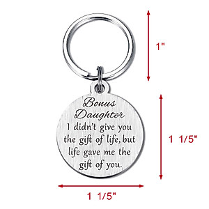 MXRSDF Bonus Daughter Gifts - Stepdaughter Gifts from Stepmom and Stepdad