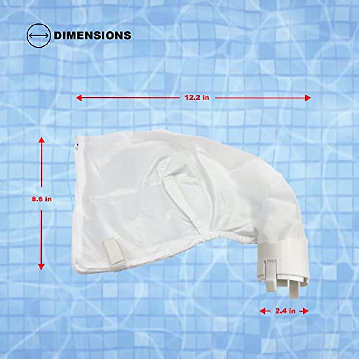 Poolzilla Pool Cleaner Bag for Polaris 360 and 380-2 Pack