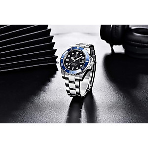 CEYADG Pagani Design Men's Watches Japanese Automatic Mechanical 40mm Sport Waterproof Stainless Steel Sapphire Glass Wrist Watch