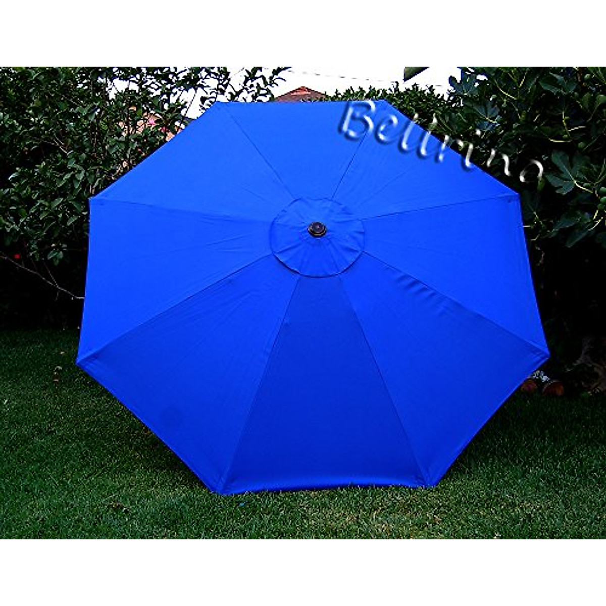 BELLRINO DECOR Replacement Royal Blue Strong & Thick Umbrella Canopy for 10ft 8 Ribs (Canopy Only)