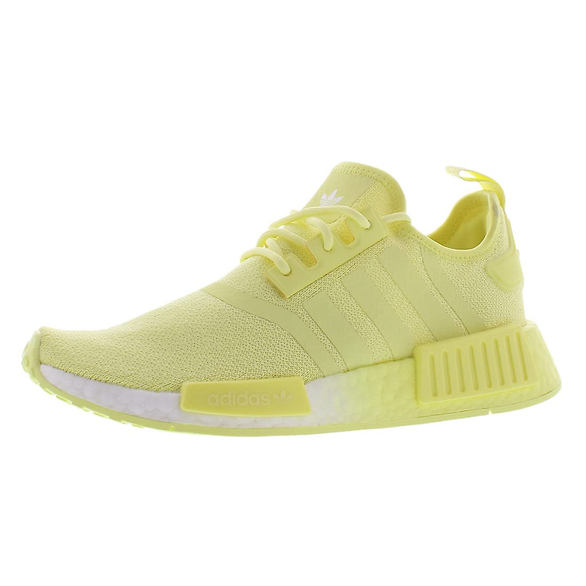 adidas Originals NMD R1 Womens Shoes Size 6, Color: Lime Yellow/White
