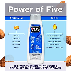 4SGM VO5 Dry Scalp Moisturizing Shampoo 11 fl oz (2 Pack)