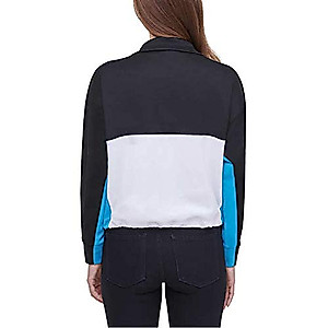 DKNY Ladies' 1/2 Zip Pullover (Large, Black)