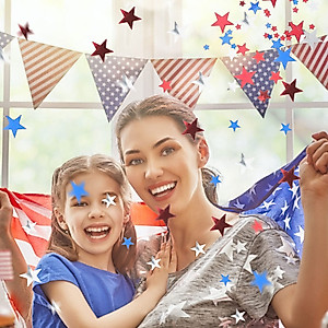 1 Independence Day Confetti Party Table Confetti Star Glitter Festival Confetti Star Sequin Confetti Table Scatter Star Confetti Party Confetti Decorative Confetti Party Decor
