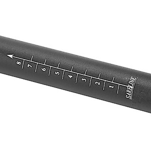 Vbestlife ycle Post 27.2/28.6/30.8/31.6 X 450Mm Aluminum Alloy MTB Road Mountain Bike Post (Black) (31.6 * 450Mm) Tija 31.6 450 450Mm++Post