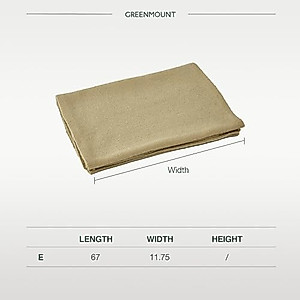 GreenMount Women's Scarf 100% Cashmere Knitted Scarf Shawl Plant Dyeing Warm Soft for Fall Winter Women