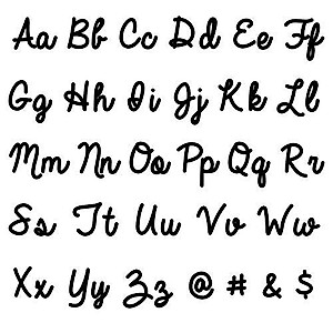 MyNameNecklace Personalized Cursive Name Pendant Necklace-Nameplate Christmas Jewelry Gift