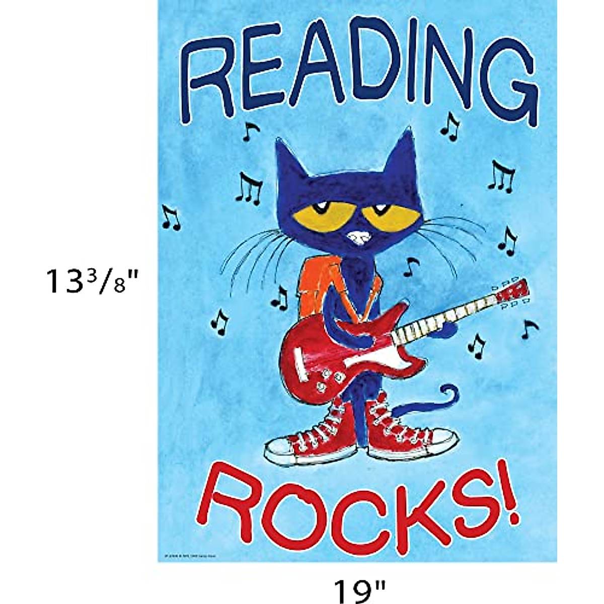 Teacher Created Resources Pete The Cat Positive Poster Pack (TCR6656),0.1" x 13.4" x 19"