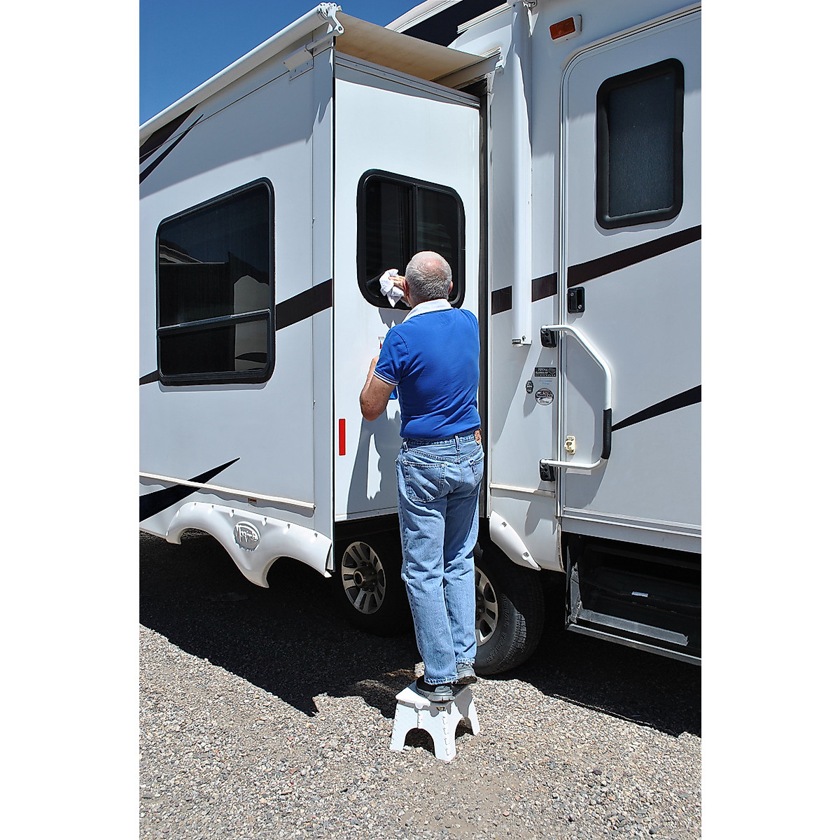 Ultra-Fab Products 56-978003 Step Stool Folding, 1 Pack