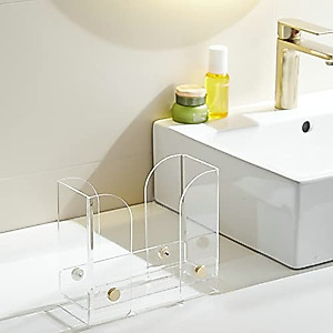 Folded Paper Towel Holder Acrylic Countertop Paper Towel Dispenser Suitable for Z-fold, C-fold or Multi-Fold Paper Towels1