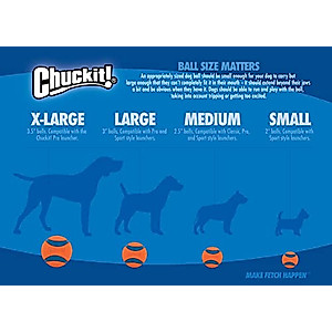ChuckIt! Classic 26M Dog Ball Launcher, 26" Length, Includes Medium Ball (2.5") For Dogs 20-60 Pounds