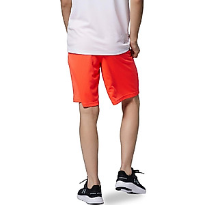 Under Armour boys Prototype 2.0 Logo Shorts , Beta (628)/Black , Youth X-Large