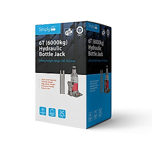 Simply Auto 6T Hydraulic Bottle Jack BJ6T (6 Tonne, 6000kg)