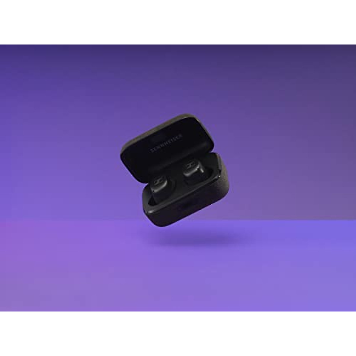 Sennheiser Momentum True Wireless 3 Earbuds -Bluetooth in-Ear Headphones for Music & Calls with Adaptive Noise Cancellation, IPX4, Qi Charging, 28-Hour Battery Life,Black, 509180 (Renewed)