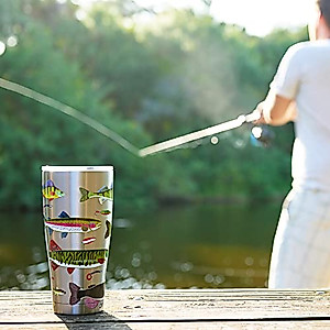 Tervis Jeep Live Your Adventure Triple Walled Insulated Tumbler Travel Cup Keeps Drinks Cold & Hot, 20oz Legacy, Stainless Steel