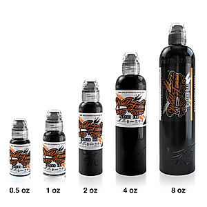 World Famous Tattoo Ink - Bora Bora Peach Tattoo Ink - Professional Tattoo Ink & Tattoo Supplies - Skin-Safe Permanent Tattooing in Bold Shades - Vegan & Non-Toxic (1 oz)