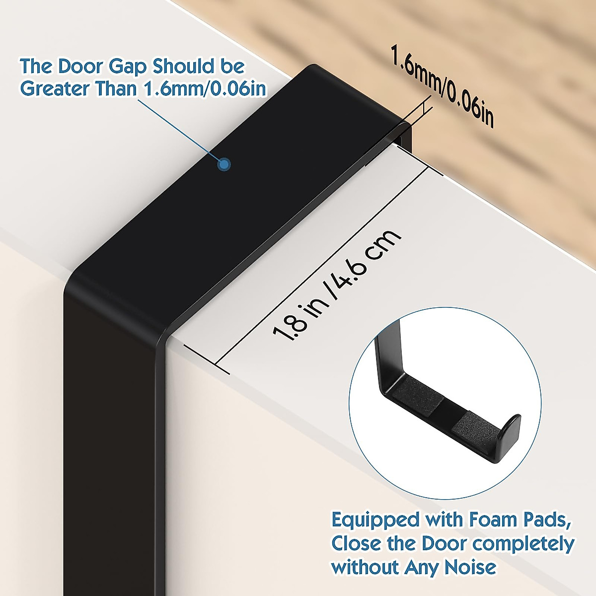 PAPAGIFTREE 4 Tiers Towel Racks for Bathroom Door Adjustable Bathroom Towel Holder with Storage Basket Towel Storage for Bathroom Towel Bar for Bathroom Over The Door Towel Bar for Bathroom