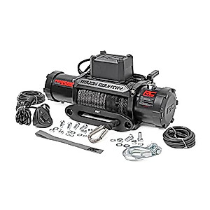 Rough Country 9,500LB PRO Series Electric Winch | Synthetic Rope - PRO9500S