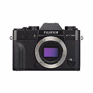 Fujifilm X-T30 Mirrorless Camera Body (Black) with XF 50mm F2 Lens Accessory Bundle with Sandisk 128GB Ultra UHS-I, 2 NP-W126 & Dual Charger,Tripod and Deluxe Photo Software