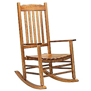 Wooden Square Rocking Chair – Your Indoor and Outdoor Relaxation Experience with This Ergonomic All-Weather Outdoor Rocker