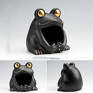 AETVRNI Mini Countertop Trash Can, Cartoon Trash Can, for Home Or Outdoor,Crafts Decoration,A