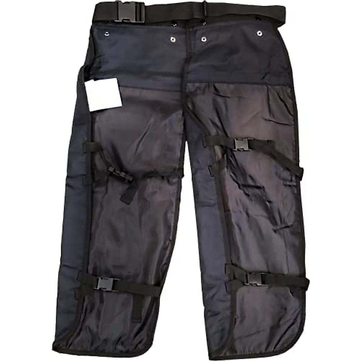 FORESTER Chainsaw Apron Chaps with Pocket & Adjustable Belt (37" Grey)