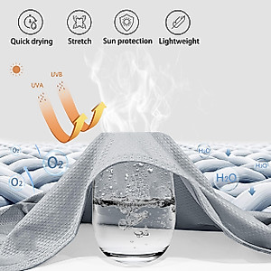 JWM Men's Long Sleeve Golf Polo Shirts - Athletic Casual Travel Performance Collar Shirts Lightweight Quick Dry UPF50