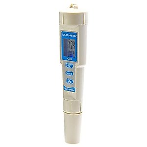 Handheld 4 in 1 PH EC TDS Temperature Meter Digital Water Quality Monitor Tester TDS PH Meter for Drinking Water Pools Aquariums