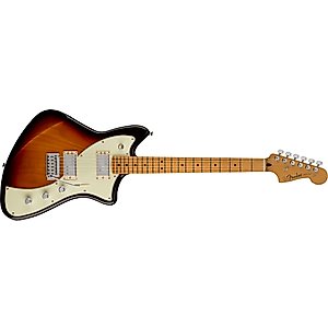 Fender 6 String Solid-Body Electric Guitar, Right, 3 Color Sunburst (147352300)