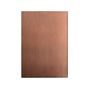 K & S 6603 Copper Etching Plates, 0.050" Thick x 6" Wide x 9" Long, 1 Piece, Made in The USA