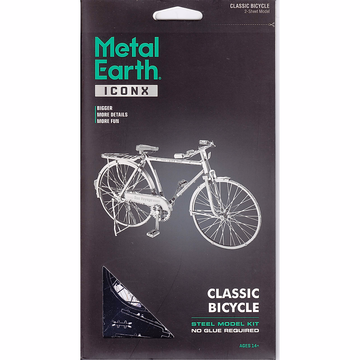 Fascinations Metal Earth Premium Series Classic Bicycle 3D Metal Model Kit
