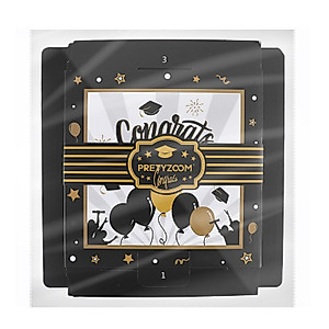 PRETYZOOM 2023 Graduation Card Box Congrats Grad Gift Card Box Perfect for Graduation Party Graduation Ceremony or Birthday Party, Graduation Party Supplies