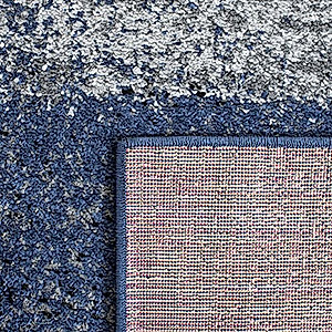 SAFAVIEH Adirondack Collection 8' x 10' Grey/Blue ADR112H Modern Abstract Non-Shedding Living Room Dining Bedroom Area Rug