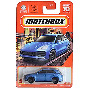 Matchbox Porsche Cayenne Turbo, Blue 78/100