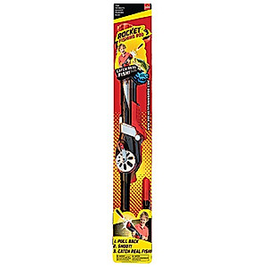 Rocket Fishing Rod - Ready to Fish Kids Fishing Pole - Shoots a Bobber Instead of Casting