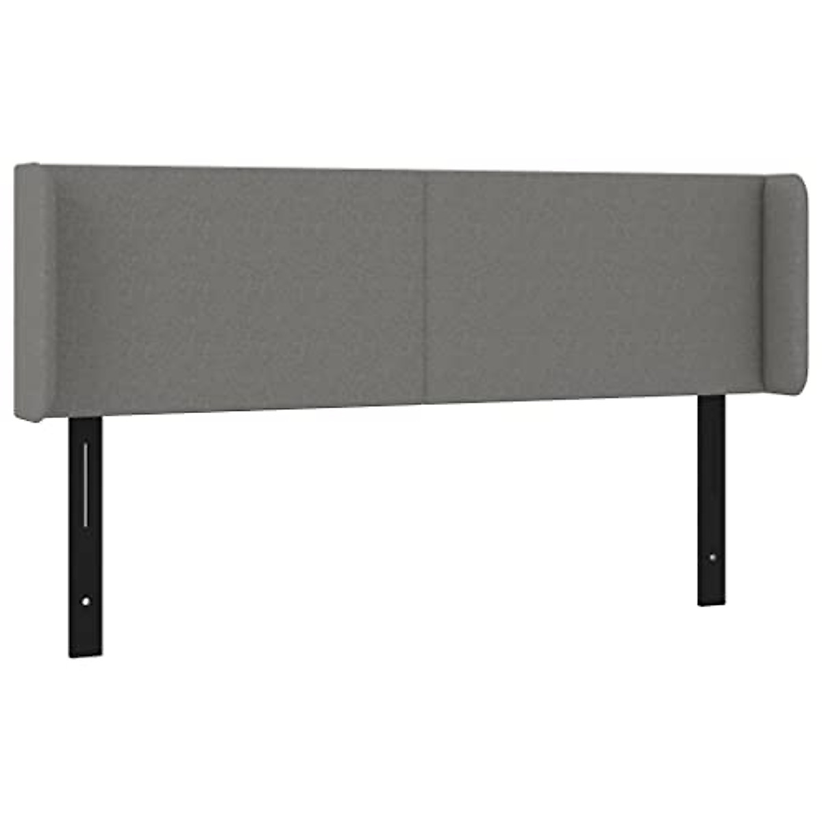 Headboard with Ears Dark Gray 57.9"x6.3"x30.7"/34.6" Fabric Relax in Style and Comfort Upgrade Your Bedroom Decor