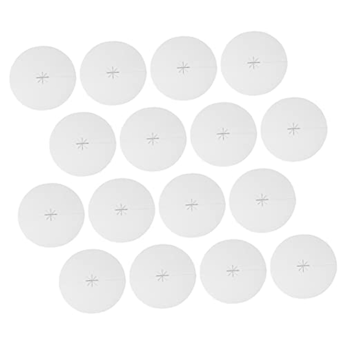 SEWACC 300 Pcs Candle Tray Accessory Tray Office Tables for Home Home Candles Candles Drip Protector Paper Drip Protectors Drip Protective Plate Aluminum Foil White Wafer