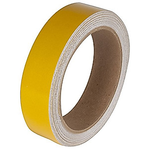 INCOM Manufacturing: Engineer Grade Reflective Tape, 1" x 150', Yellow