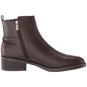 Tommy Hilfiger Women's IMIERA Ankle Boot, Brown, 8